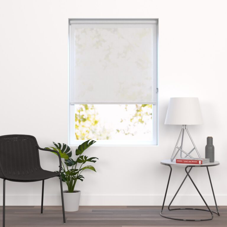 Transparant rolgordijn wit RT010 - Zaaam