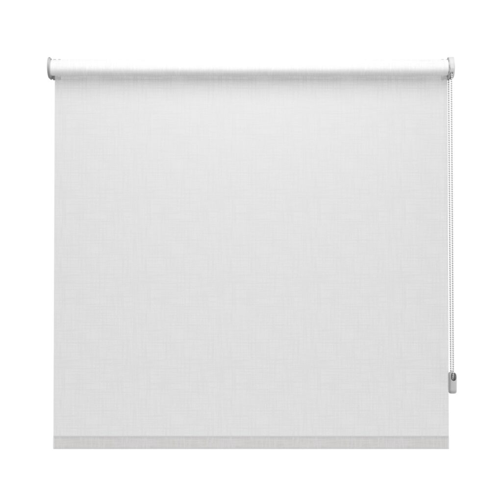 Transparant rolgordijn wit RT010 - Zaaam